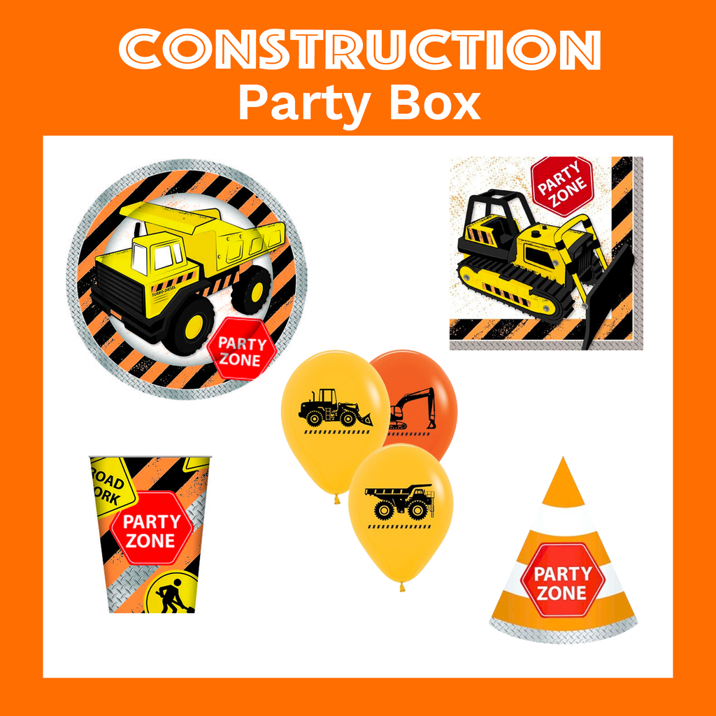 Construction Party Box NZ | Party Supplies | The Party Room