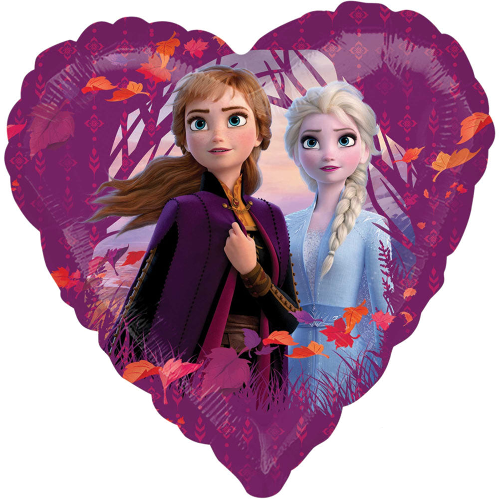 Frozen 2 Heart Foil Balloon NZ | The Party Room