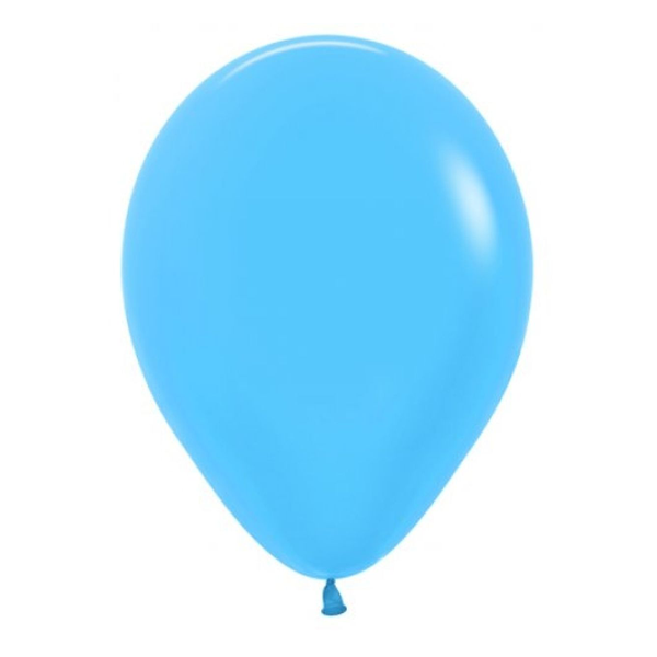 Neon Blue Balloons – The Party Room