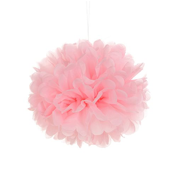 Pale Pink Pom Pom (Puff Ball) – The Party Room