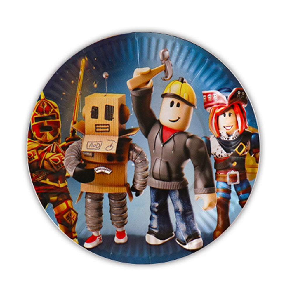 Roblox Blue Plates 10pk NZ | The Party Room