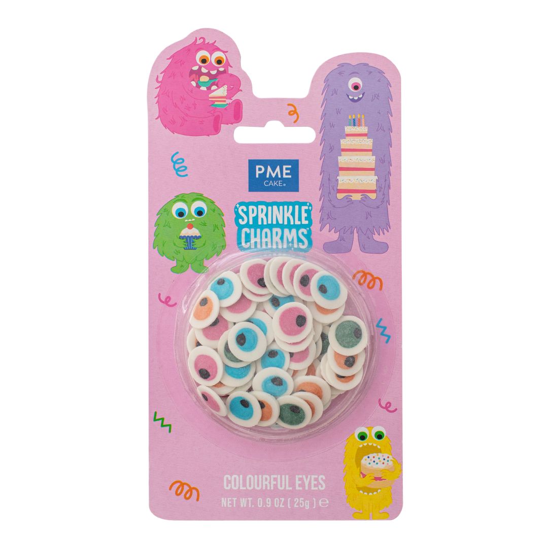 Colourful Eyes Sprinkle Charms NZ | The Party Room