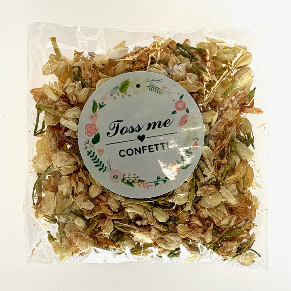 White Jasmine Wedding Flower Confetti NZ | The Party Room