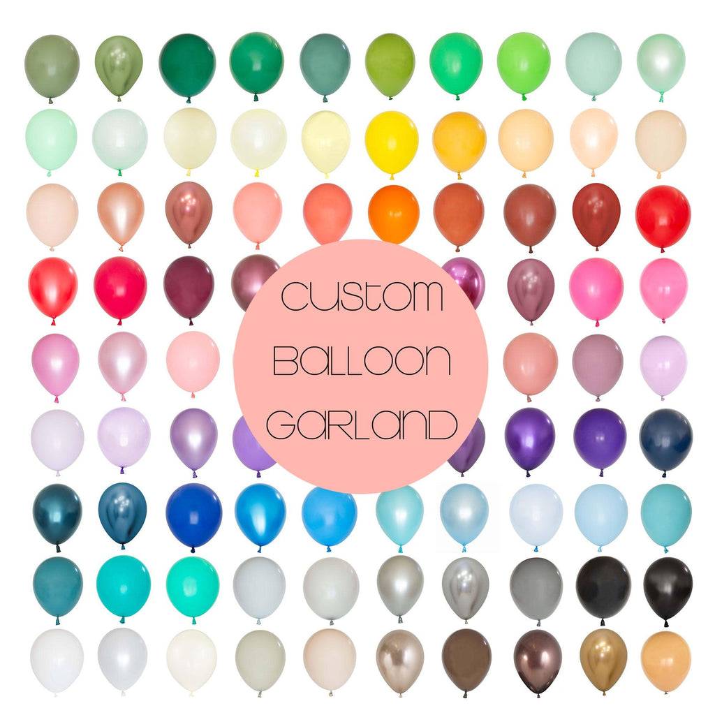 Custom Balloon Garland Diy Kit The Party Room