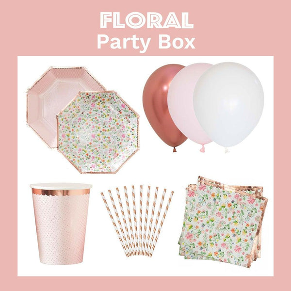 Floral Party Box NZ | Party Supplies | The Party Room