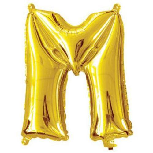 Gold Foil Letter Balloons - M | The Party Room NZ