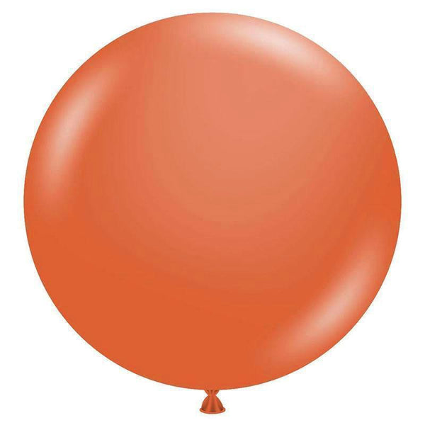 Large Burnt Orange Balloons | Balloons NZ | The Party Room
