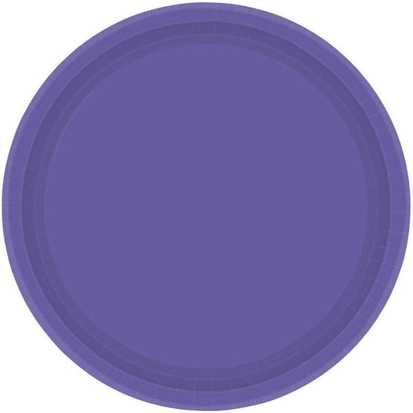 Purple Large Plates | Party Supplies NZ | The Party Room