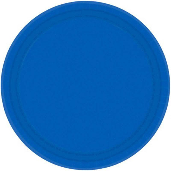 Royal Blue Large Plates (20 Pack) | The Party Room NZ