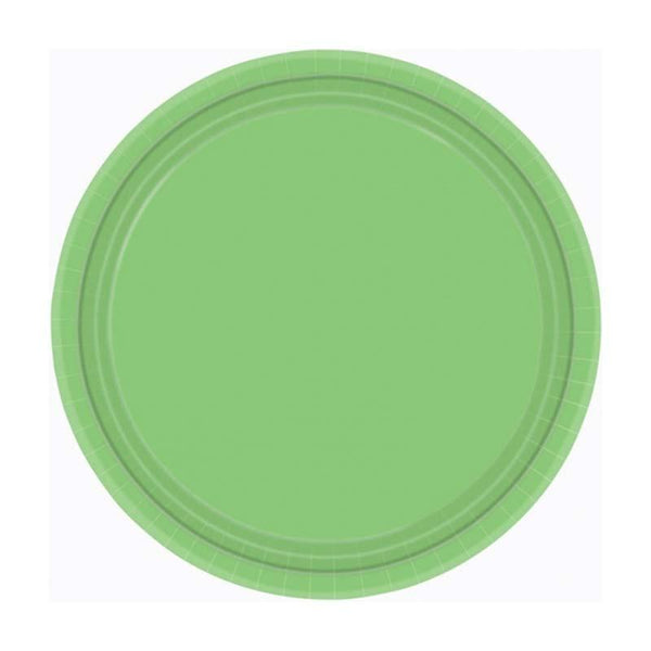 Lime Green Plates | Party Supplies NZ | The Party Room