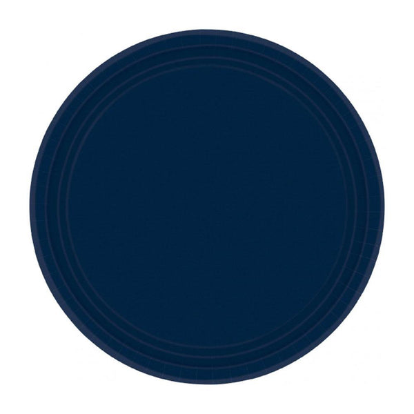 Navy Plates | Navy Party Supplies NZ | The Party Room