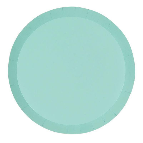 Pastel Mint Green Large Plates | Party Supplies NZ | The Party Room