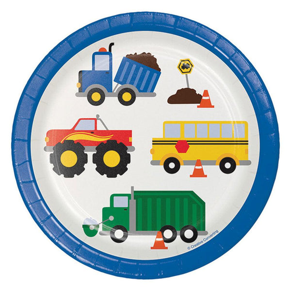 Traffic Jam Plates | Party Supplies NZ | The Party Room